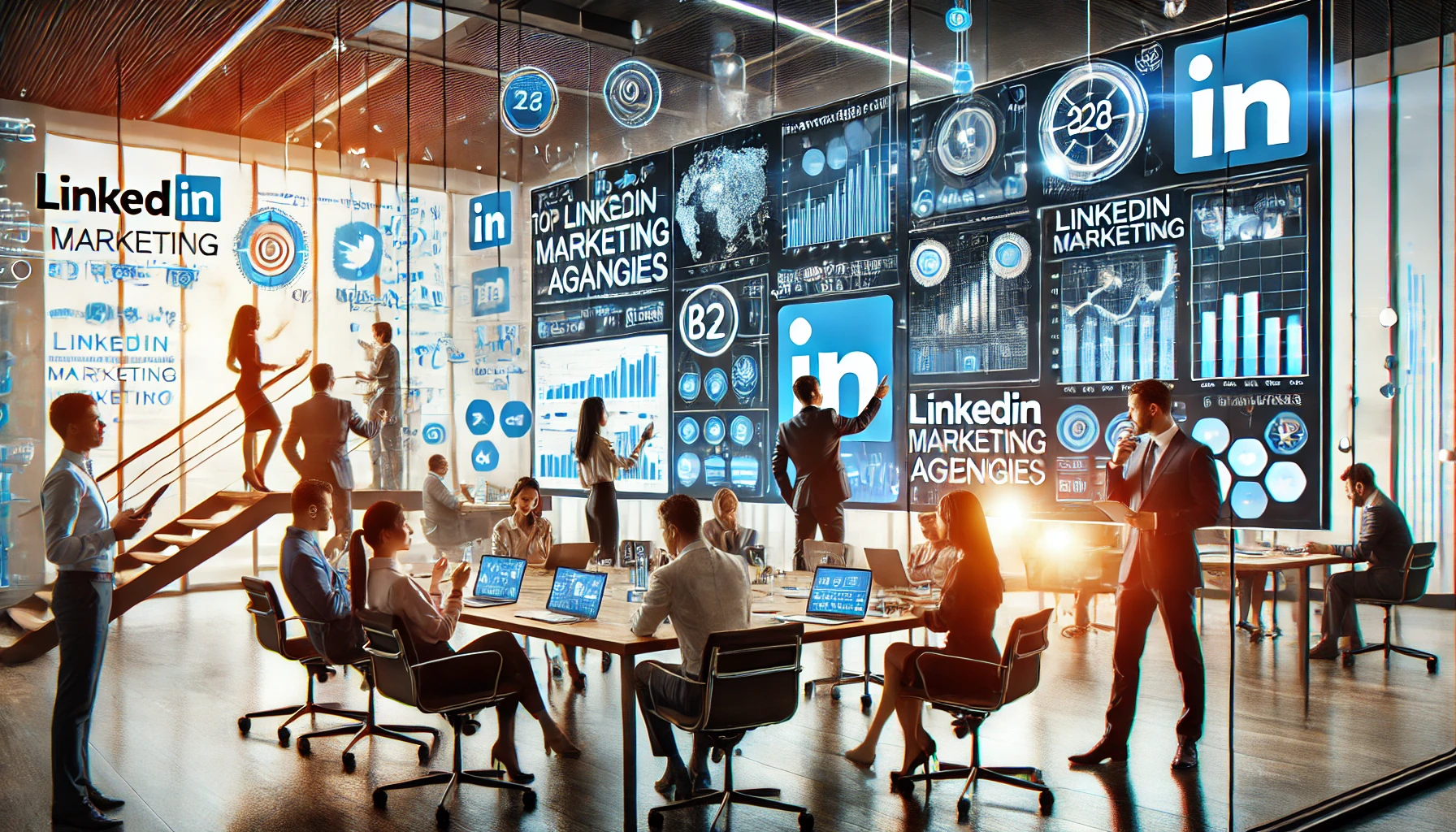 Best LinkedIn Marketing Agencies for B2B Campaigns - Blaze - Marketing Analytics